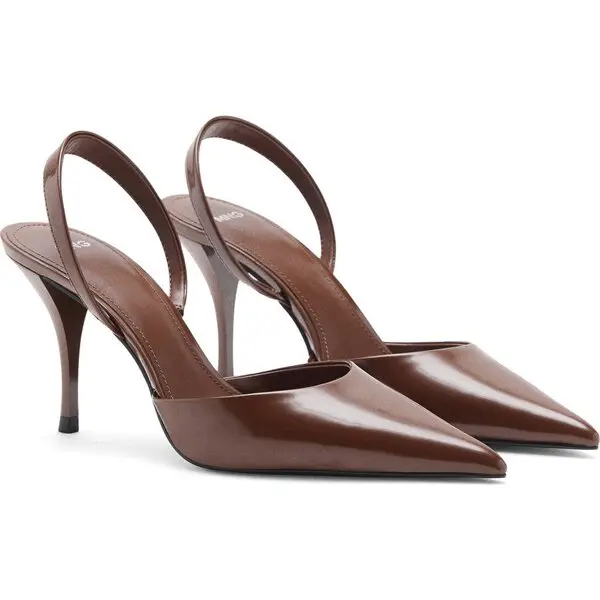 Mango Slingback Stiletto Pump