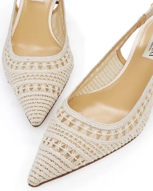 ARTEANA Trieste 35 Slingback Pump - Ivory