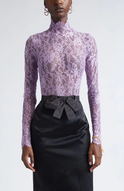 Valentino Garavani Sheer Lace Bodysuit