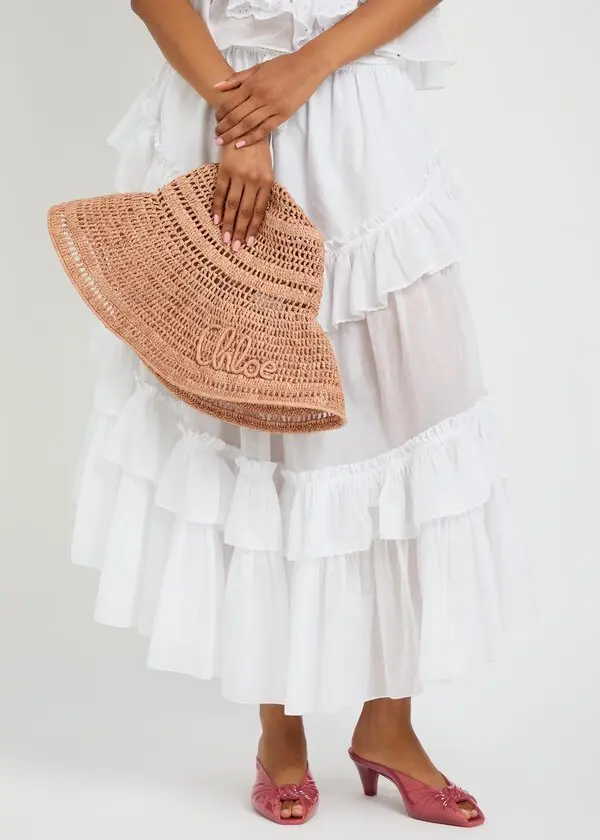 Chloé 55 Peep-toe Jelly Mules