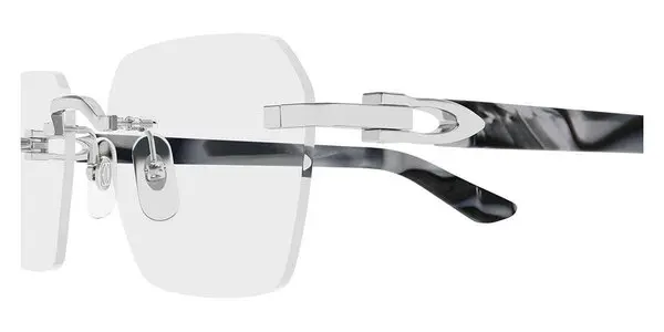 Cartier Geometric Frame Glasses