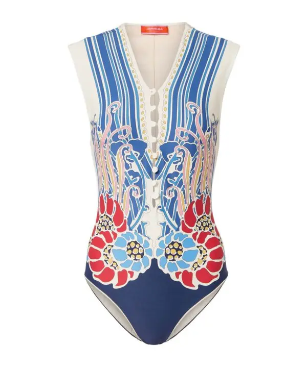 La DoubleJ Tutto Suit Printed Swimsuit