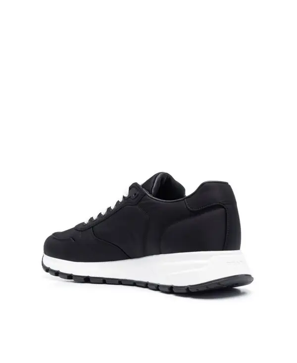 Prada Logo-plaque Lace-up Sneakers
