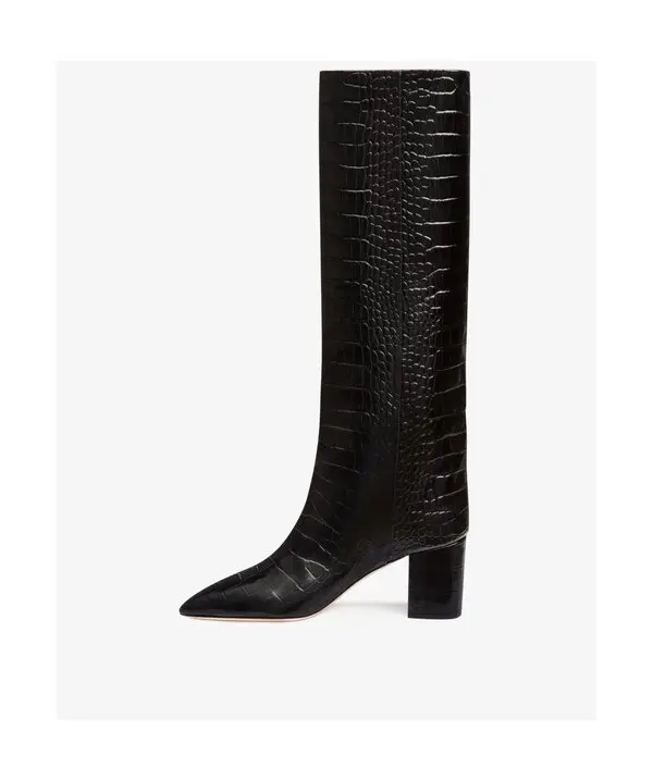 Paris Texas Anja Embossed Knee-length Boots