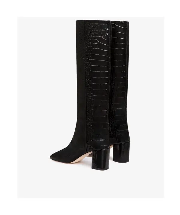Paris Texas Anja Embossed Knee-length Boots