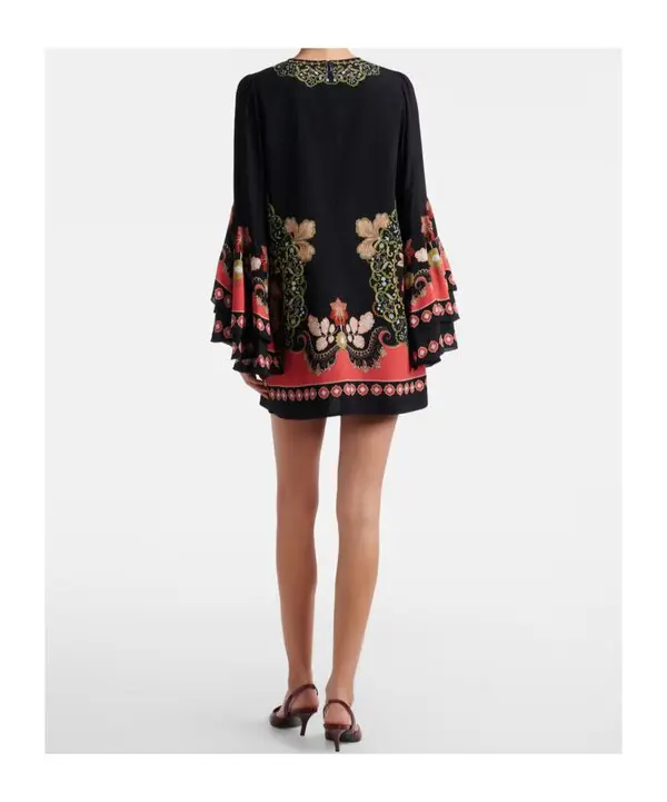 La DoubleJ Friday Printed Crêpe Minidress