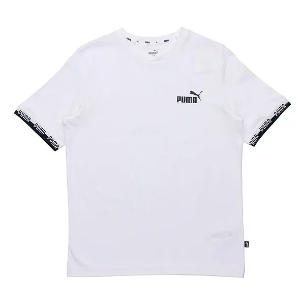 PUMA Short Sleeve T-shirt - White