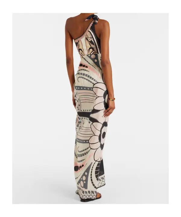 La DoubleJ Printed Cotton Beach Cover-up