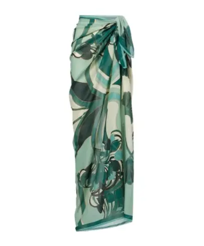La DoubleJ Printed Cotton Beach Cover-up