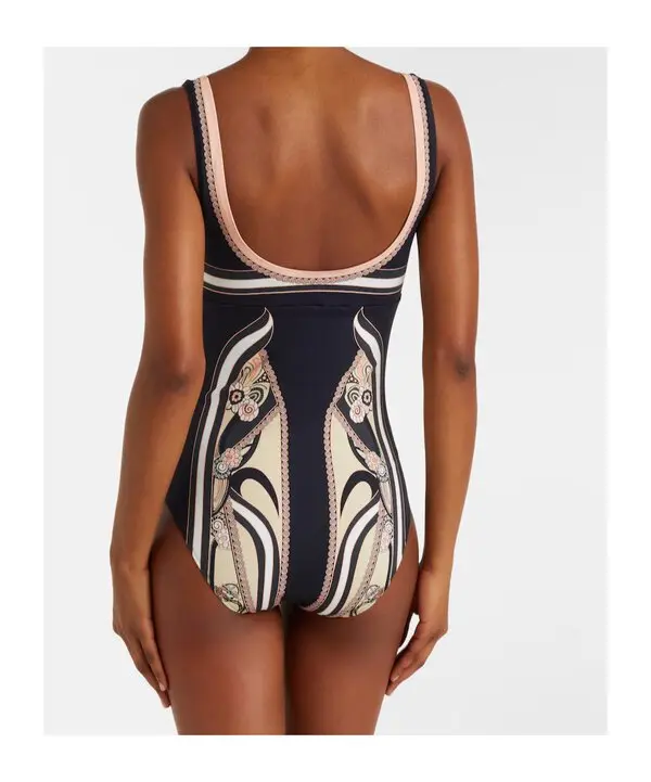 La DoubleJ Sunset Printed Swimsuit