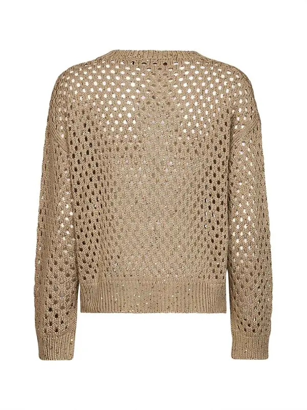 Max Mara Sequined Boxy Jumper