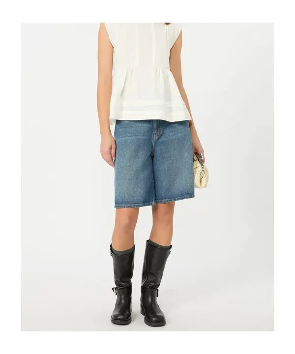 Max Mara Denim Bermuda Shorts