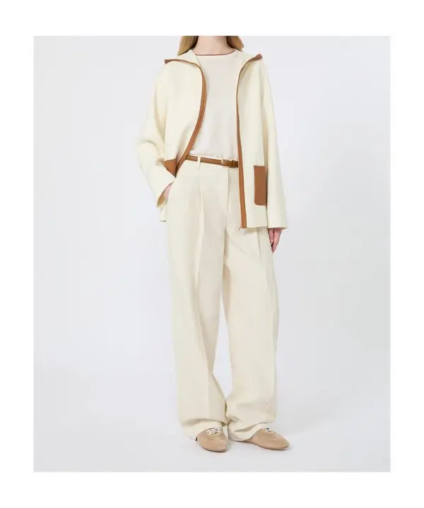 Max Mara Adunco Pleated Pressed-crease Trousers
