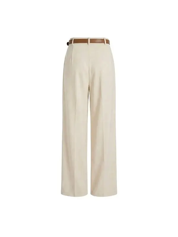 Max Mara Pleated Belted Trousers