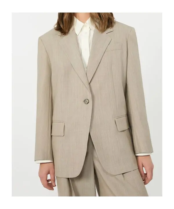 Max Mara Oversized Woollen Cloth Blazer