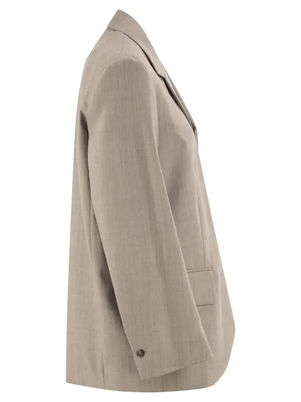 Max Mara Single-breasted Oversized Blazer