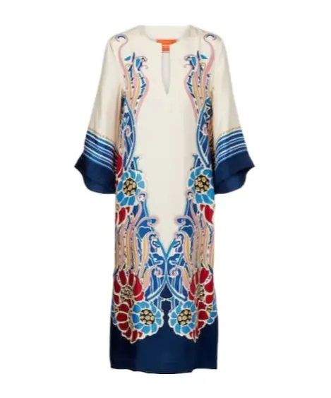 La DoubleJ Printed Long Sleeve Dress