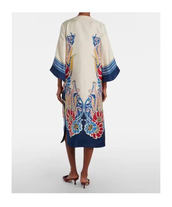 La DoubleJ Printed Long Sleeve Dress