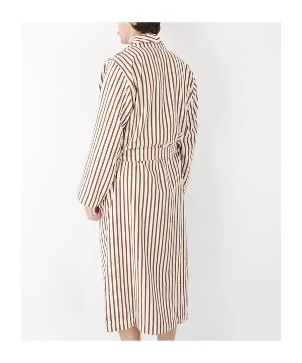 TEKLA Striped Bathrobe