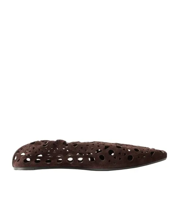 Alaïa Cutout Flat Shoes