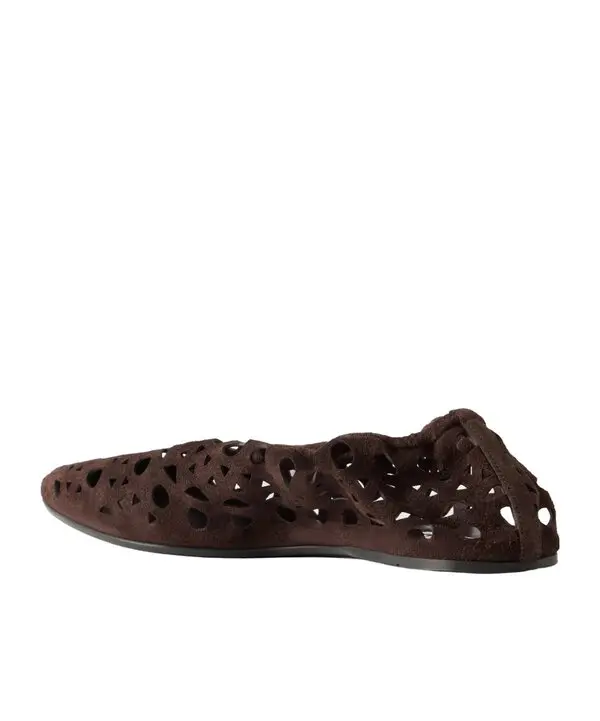Alaïa Cutout Flat Shoes