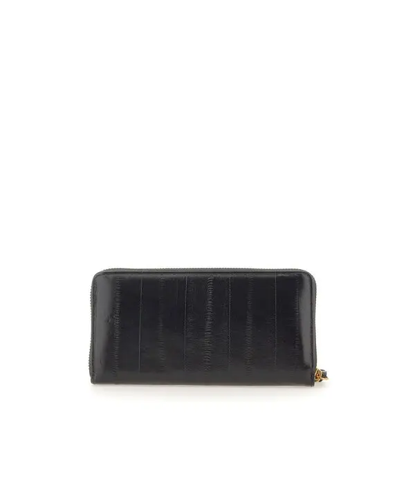 GIANNI CHIARINI Eel Zip-around Wallet
