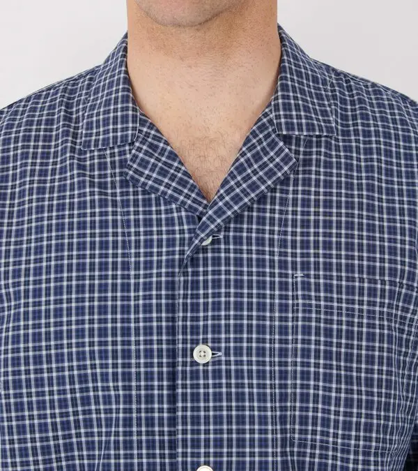 TEKLA Long-sleeved Plaid Pajamas