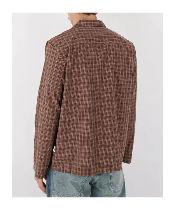 TEKLA Long-sleeved Plaid Pajamas