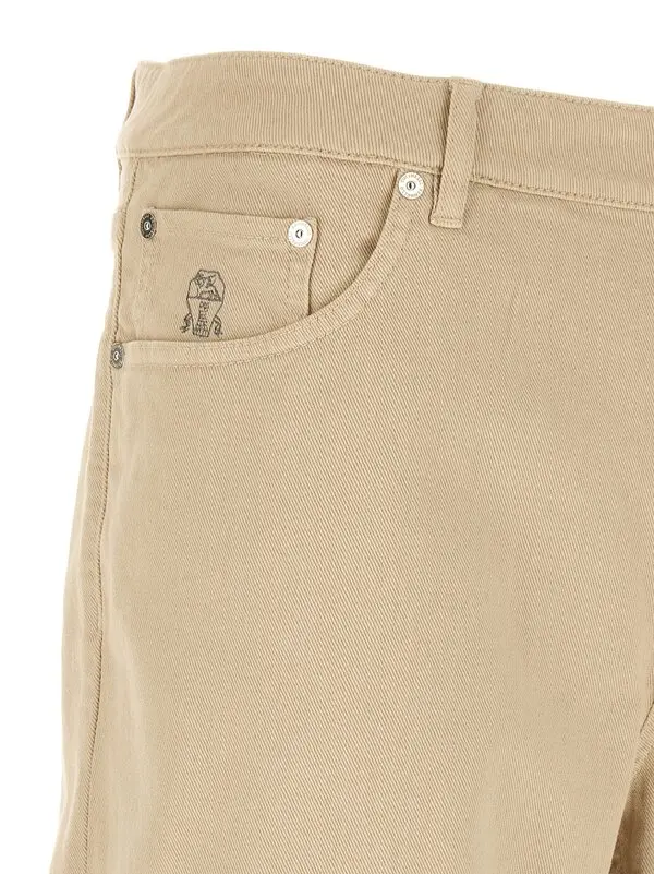 Brunello Cucinelli Belt Loop Jeans