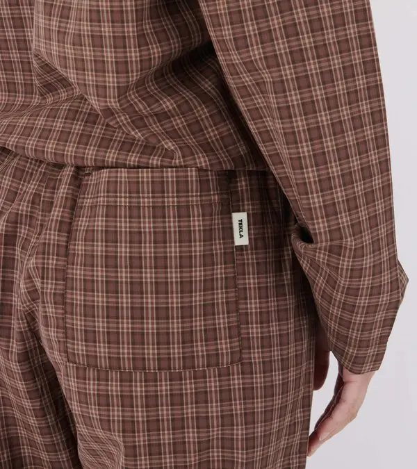 TEKLA Plaid Pajama Pants