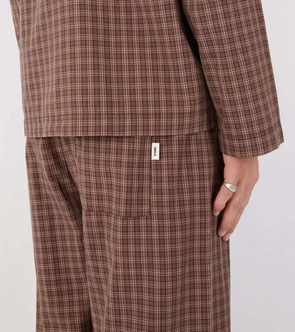 TEKLA Plaid Pajama Pants