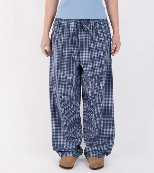 TEKLA Plaid Lounge Pants