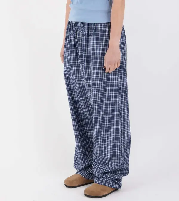TEKLA Plaid Lounge Pants