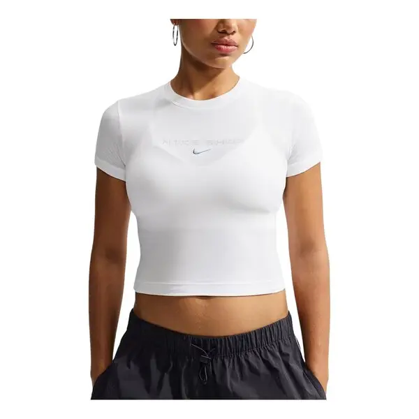 Nike Cropped T-shirt - White