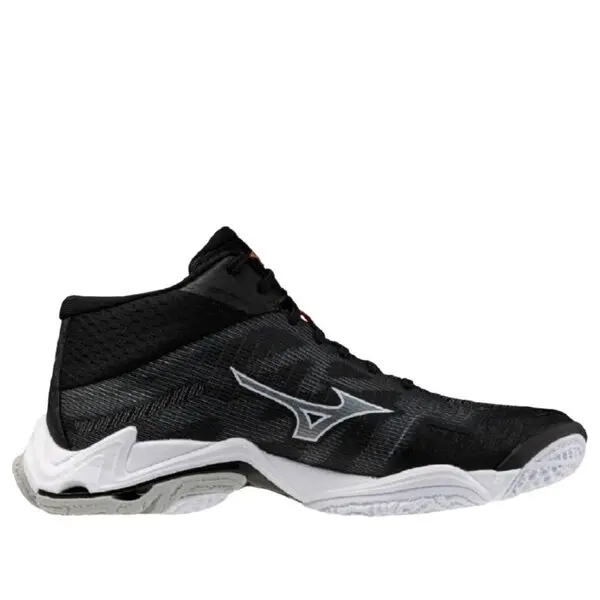 Mizuno Wave Lightning Elite Mid 'black White