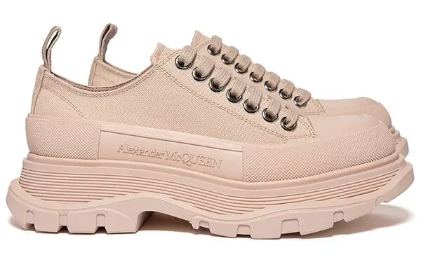 Alexander McQueen Tread Slick Low Lace Up Sneakers