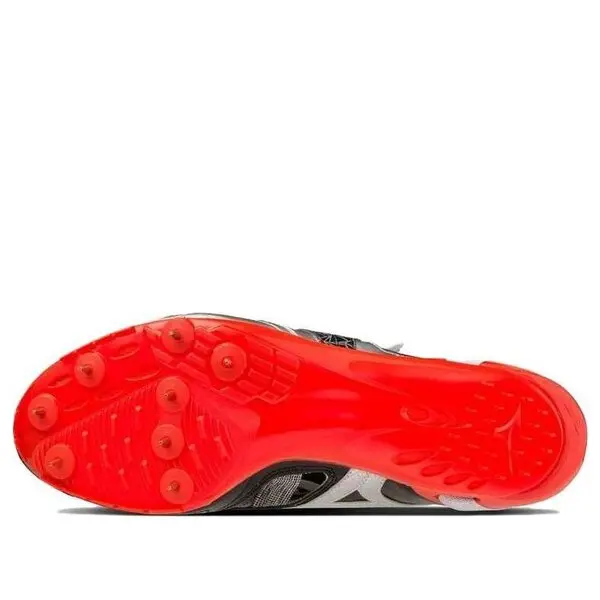 Mizuno Chrono Inx Track Spikes - Silver/orange/black