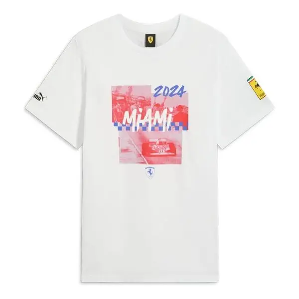 PUMA Scuderia Ferrari Miami T-shirt - White