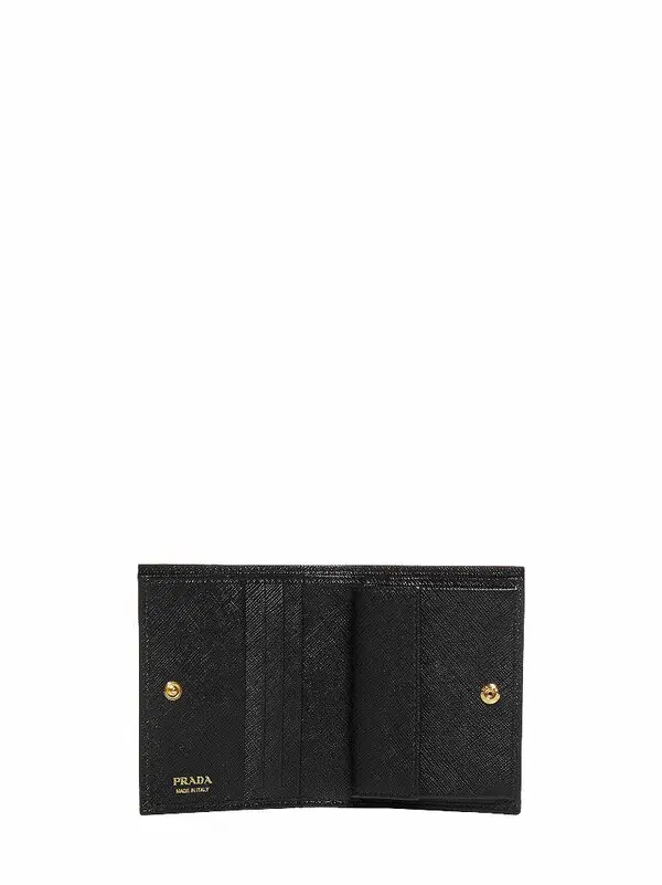 Prada Accessori Pelletteria Small Wallet In Saffiano Leather