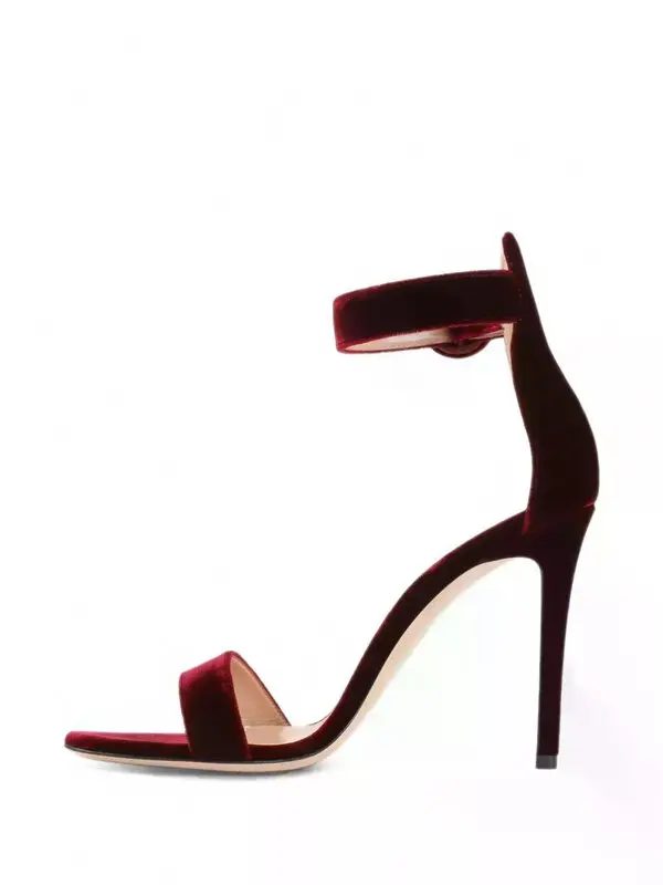 GIANVITO ROSSI Portofino 105 Sandals - Red