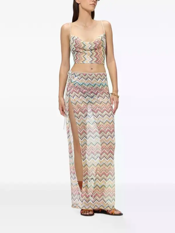 Missoni Printed Scarf-style Top