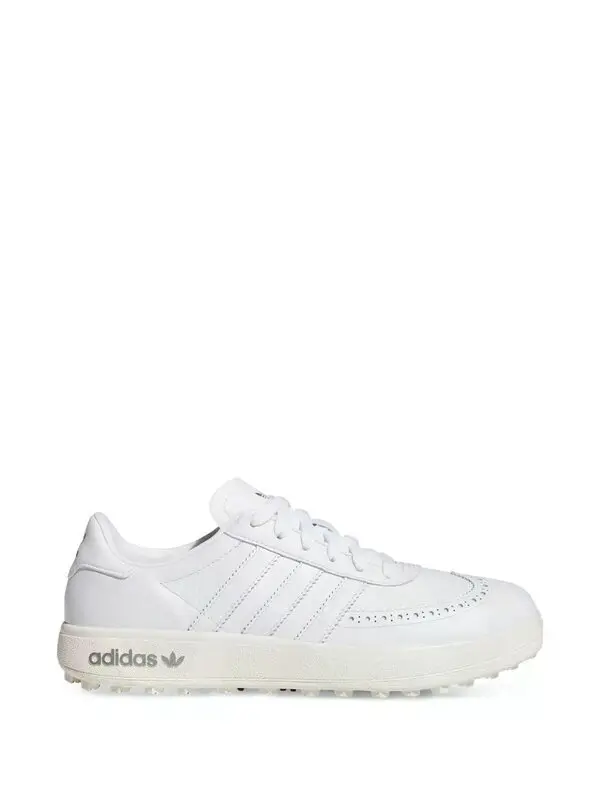 Adidas Coursecup Spikeless Brogue Detailing Sneakers - White