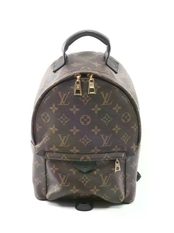 LOUIS VUITTON Palm Springs Pm Monogram Canvas Backpack - Brown