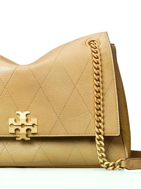 Tory Burch Charlie Quilted Leather Medium Shoulder Bag