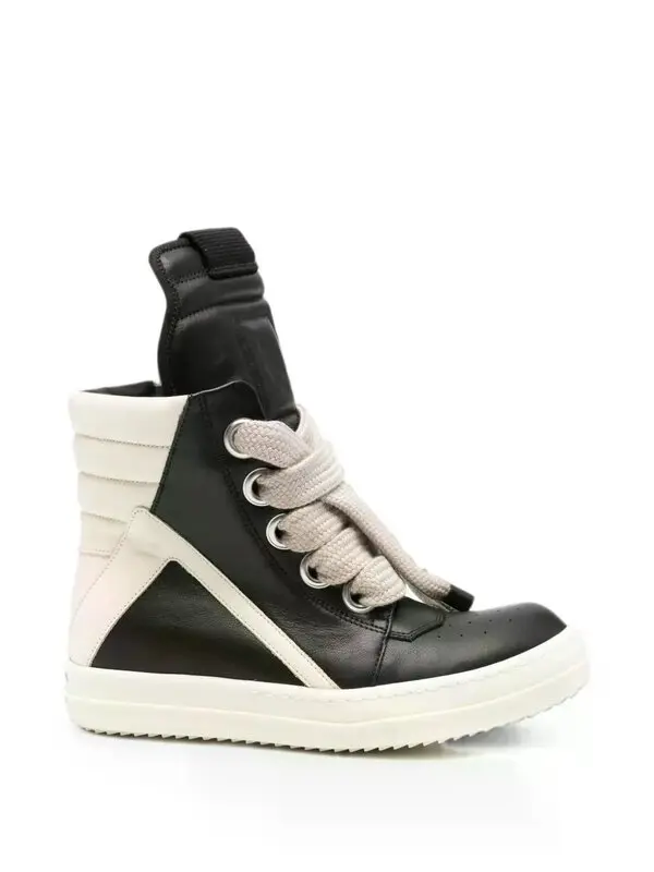 Rick Owens Geobasket Lace-up Sneakers