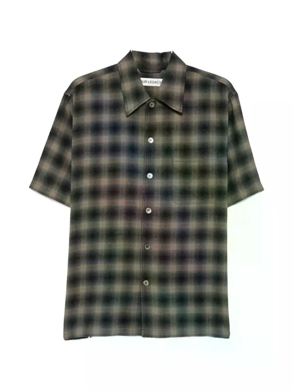 Our Legacy Check-pattern Shirt
