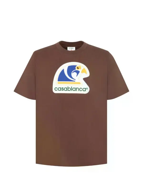 Casablanca Appliqué T-shirt