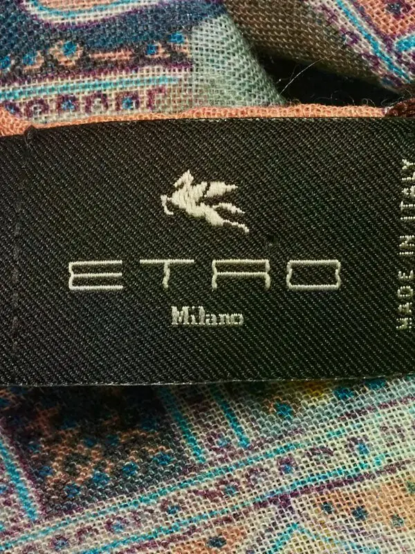 Etro 2022 Floral-print Scarf