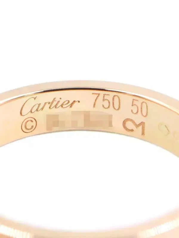 Cartier 18kt Rose Gold Love Ring