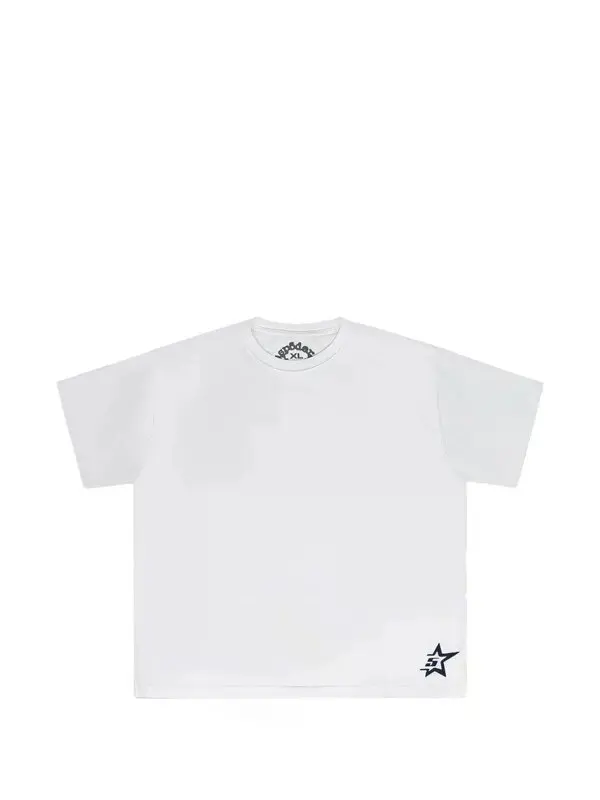 SP5DER Logo-print T-shirt - White